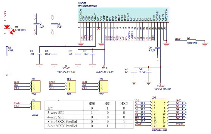 дисплей 096 Oled Display Module For Arduino Аппаратная платформа Arduino